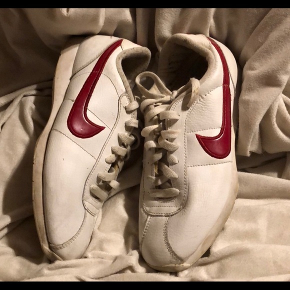 Nike | Shoes | Red White Nike Shoes Cheerleading Shoes | Poshmark